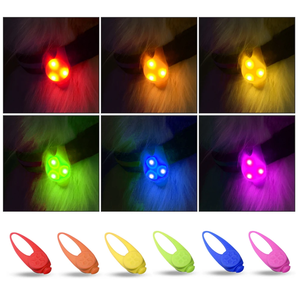 Pet-Led-Silicone-Rubber-Pendant-Night-Safety-Flashing-Glow-Light ...