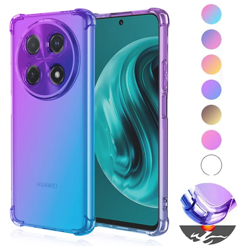 Shockproof Gradient TPU Case for Huawei Nova 12i 12 SE 12S Nova 11 Pro ...