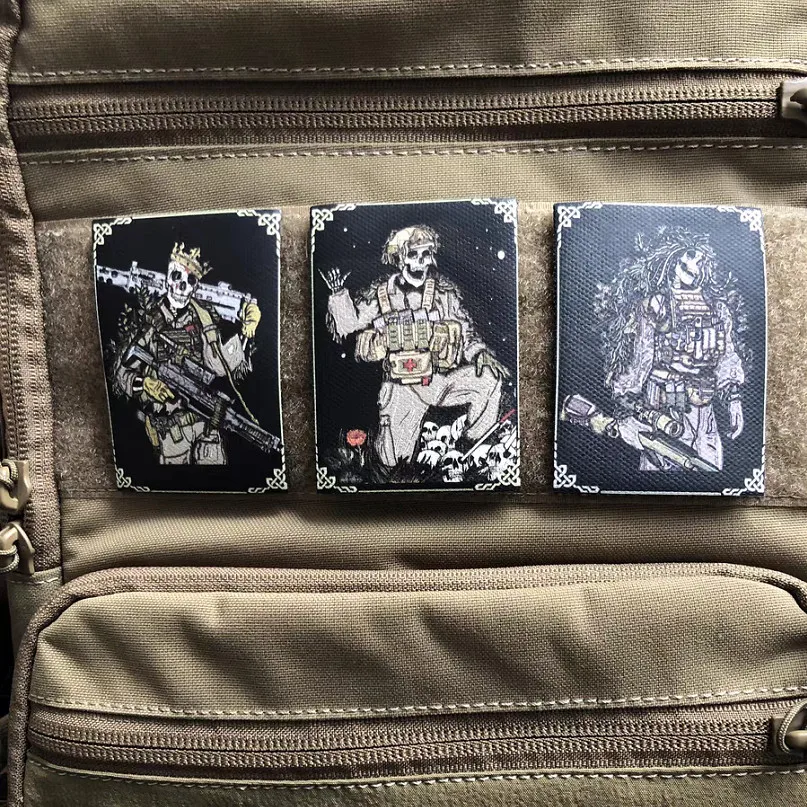 Death-Heavy-Sniper-Medic-Printing-Patches-for-Clothing-Backpack ...