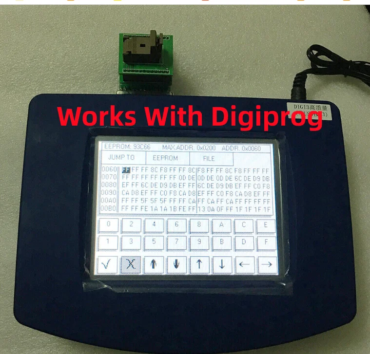 NANO Micro 93C66 C76 C86 R66 R76 R86 3*3mm Chip EEPROM Adaptor Socket ...