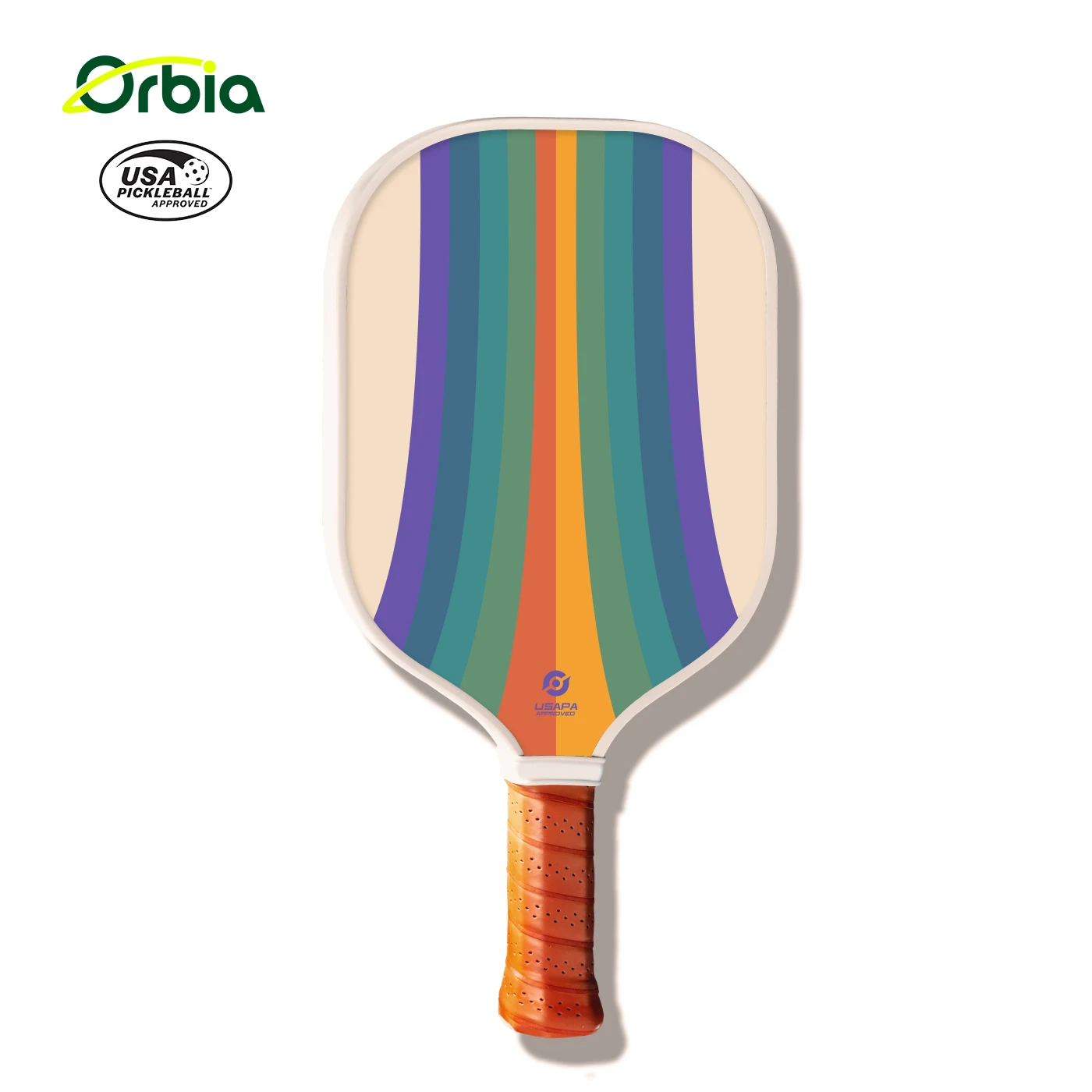 Orbia-Pickleball-Paddle-With-Rainbow-Color-Carbon-Fiber-Pickleball ...