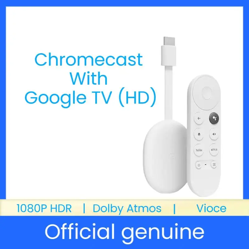 New-Chromecast-With-Google-TV-HD-Video-Resolution-Up-To-1080P-HDR-Dolby ...