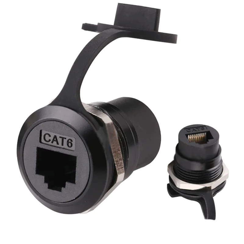 Network-Cable-Wiring-Docking-RJ45-Network-Extension-CAT6-Through-board ...