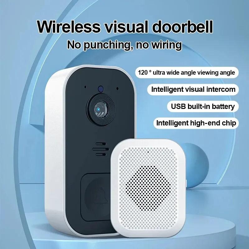 Intelligent-Waterproof-Visual-Doorbell-Wireless-Remote-Home-High ...
