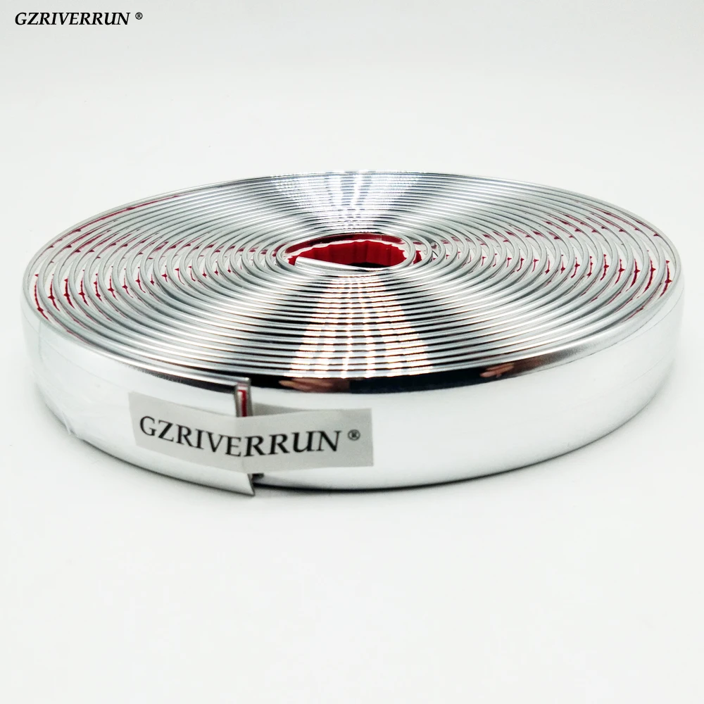 Top-Chrome-Strip-20mm-5Meters-Silver-Moulding-Trim-Car-Styling-Side ...