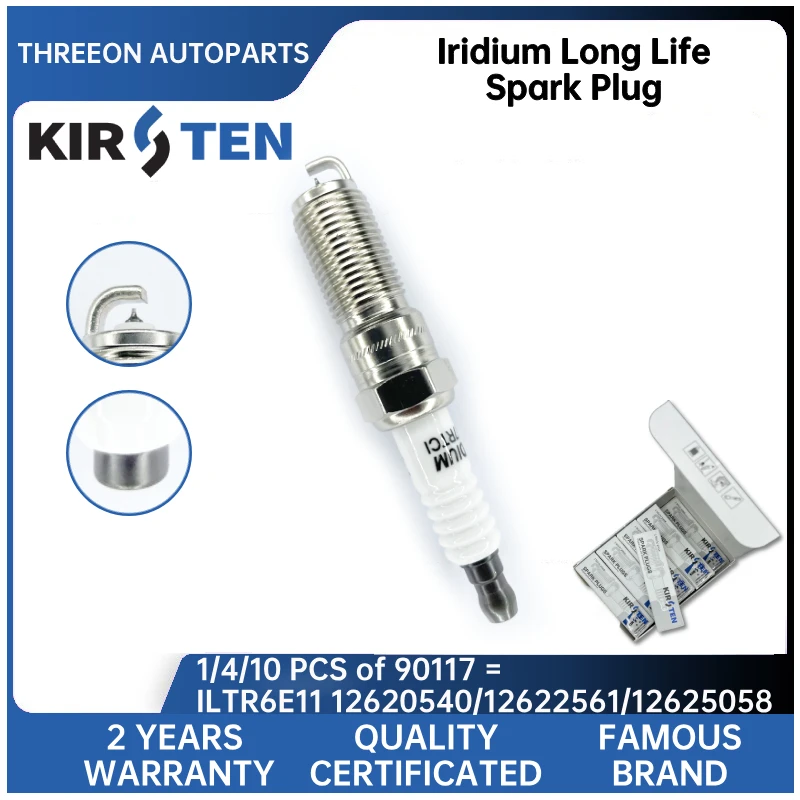 KIRSTEN-Iridium-Spark-Plug-for-Ford-Fiesta-Mazda-6-12620540-12622561 ...