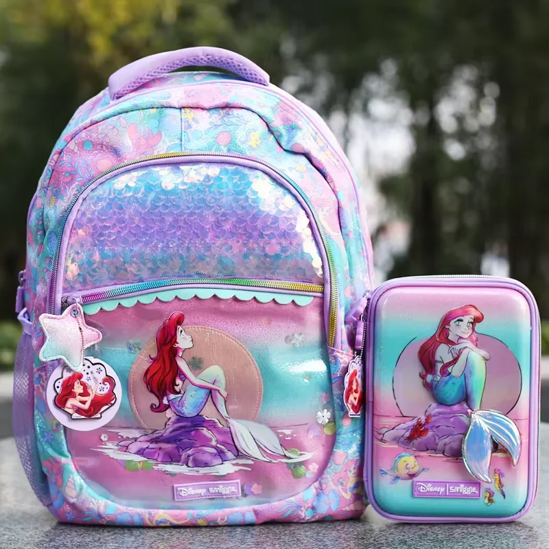 Genuine-Smiggle-Disney-Schoolbag-The-Little-Mermaid-Ariel-Elementary ...