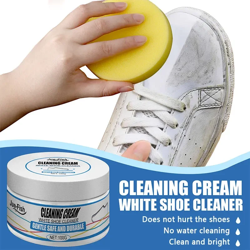 Cleaning-Cream-for-White-Shoe-Multi-functional-Cleaner-With-Wipe-Stains ...