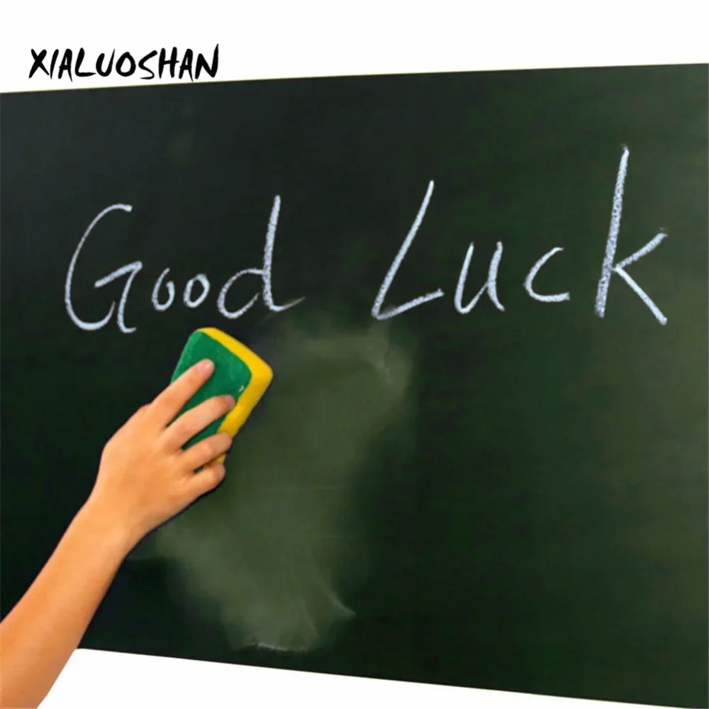 Self-adhesive-Blackboards-Sticker-45x100cm-Dark-Green-Graffiti-Wall ...