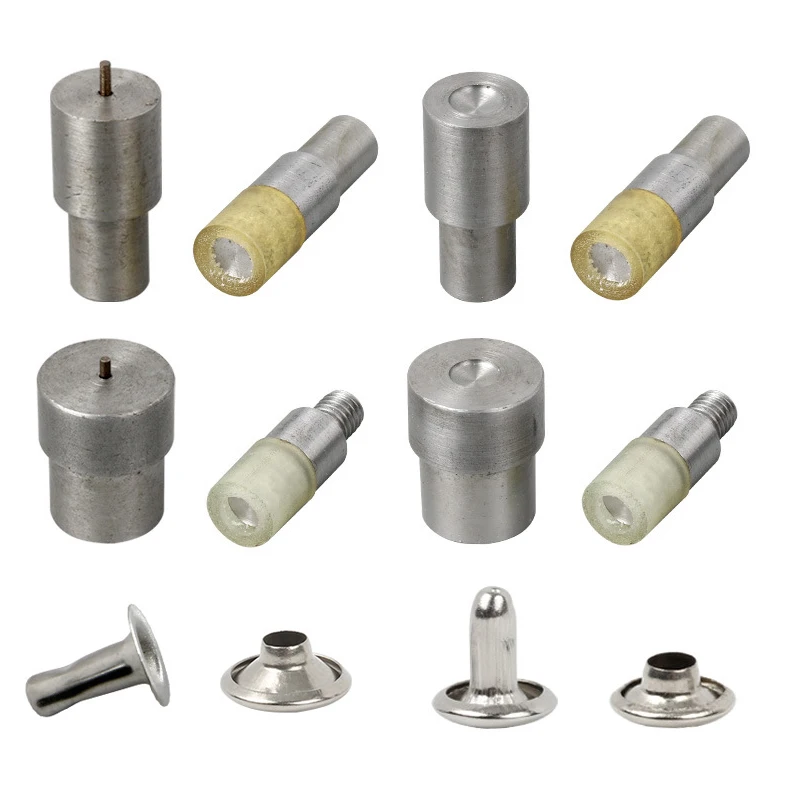 Metal Single Double Cap Rivets Dies For Hand Punch Press Machine ...