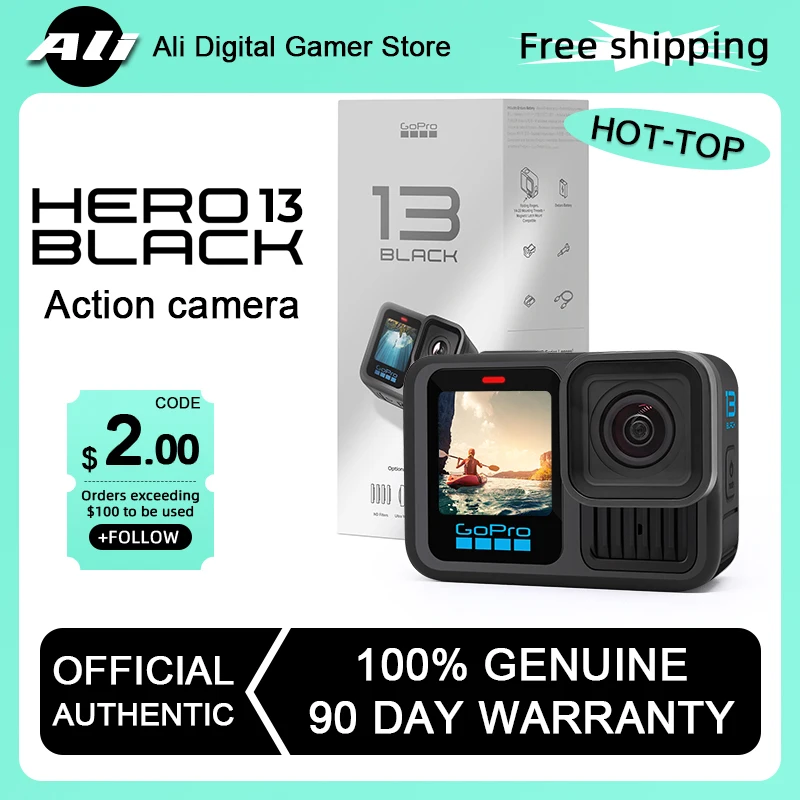 GoPro-HERO13-Black-Action-Camera-Go-Pro-13-Anti-Shake-Cycling-5-3K ...