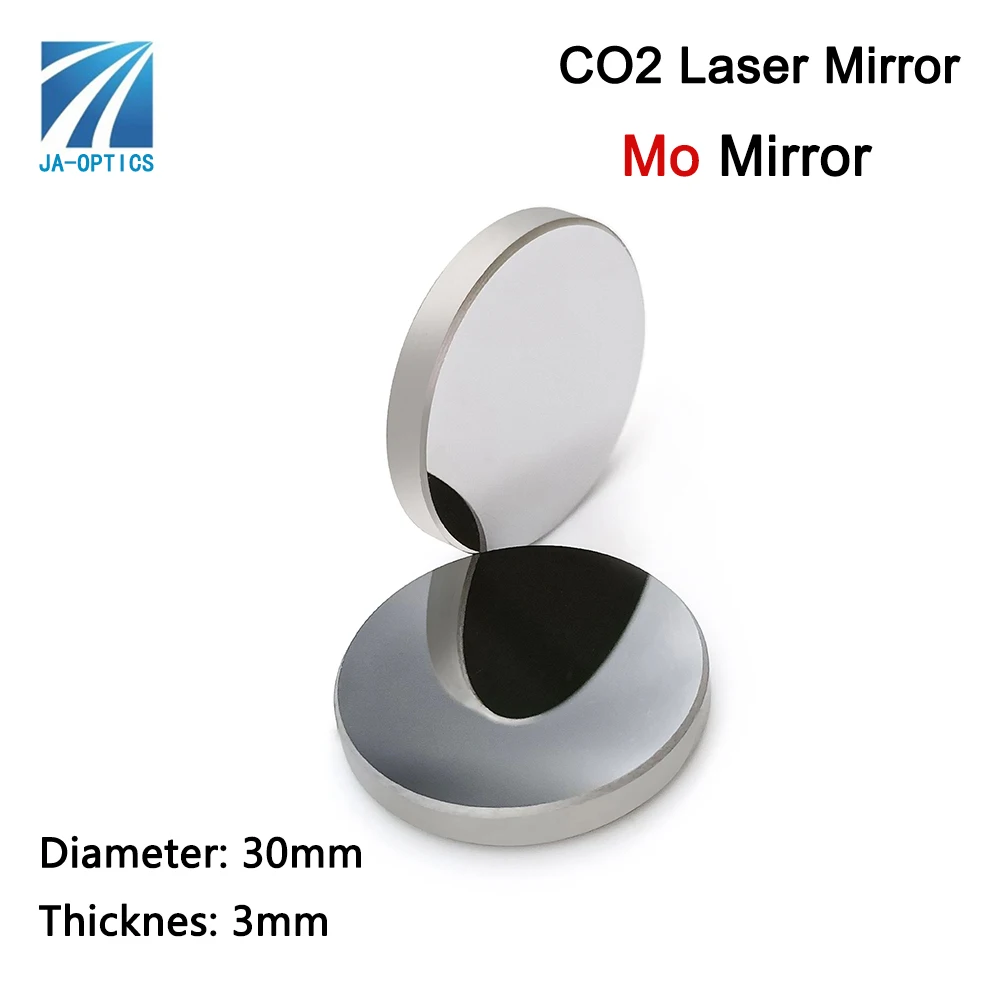 JA OPICS Mo Reflector Mirror Dia. 30mm THK 3mm CO2 Laser Molybdenum ...