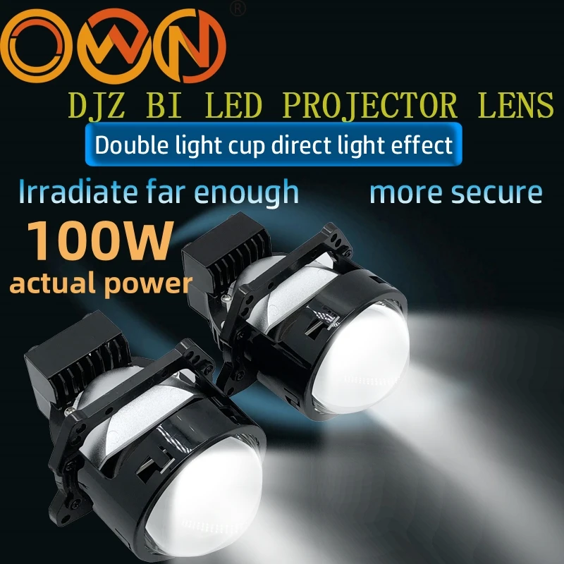 OWN-100W-DJZ-3-BI-LED-PROJECTOR-LENS-BILED-WITH-TWO-REFLECTORS-LASER ...