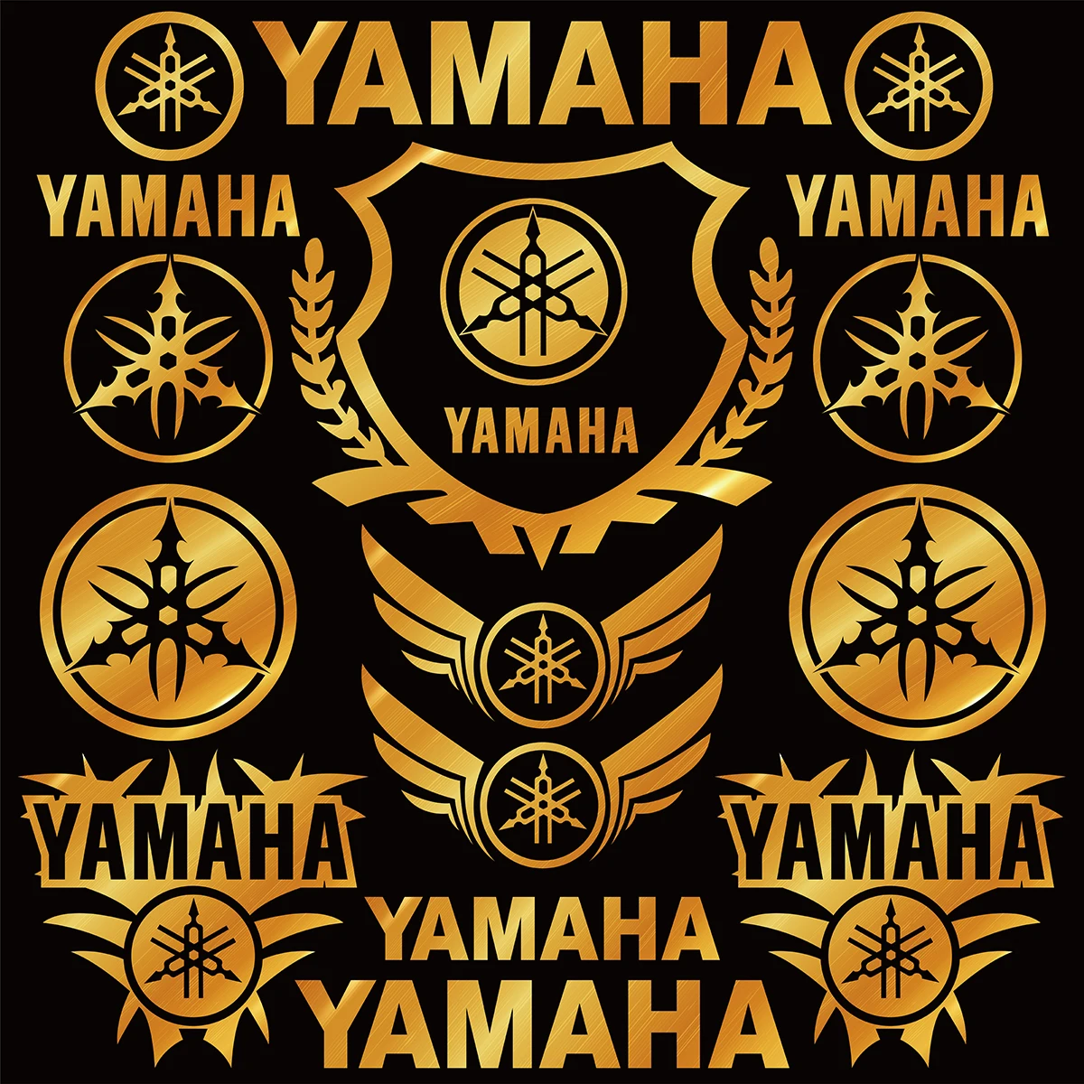 Tribal Yamaha Logos