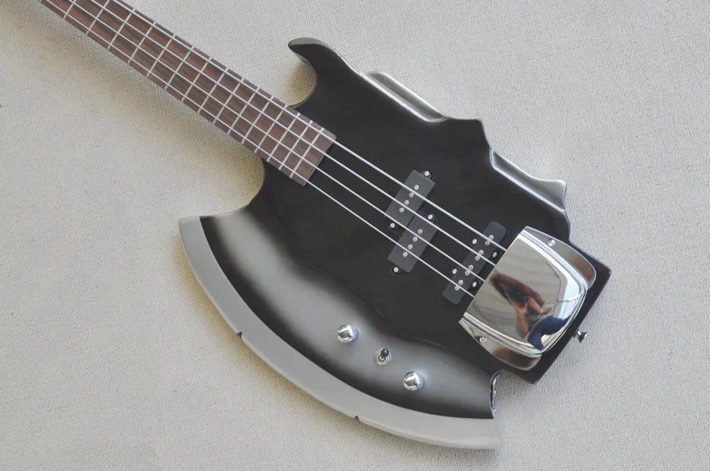 Left Handed 4 Strings Electric Bass Guitar with Rosewood Fingerboard ...