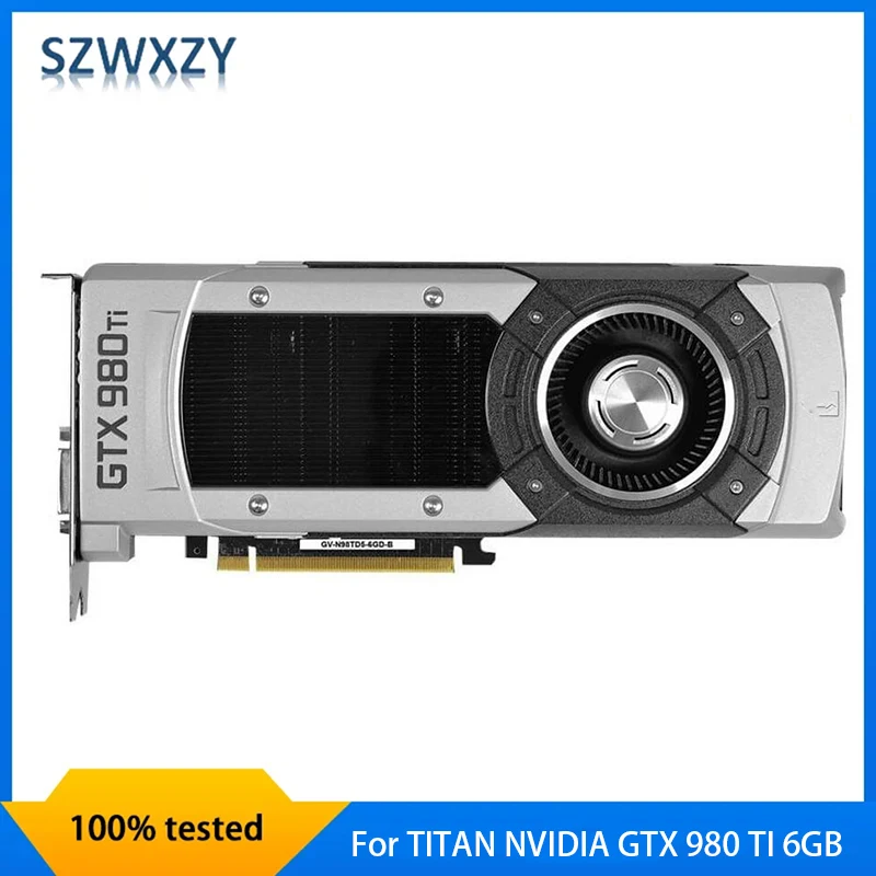 New-Original-For-TITAN-NVIDIA-GTX-980Ti-6GB-Graphics-Card-GDDR5-384bit ...