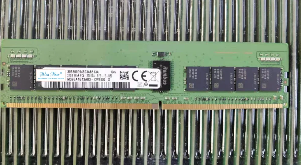 For M393A4G43AB3- CWE Server 32G 2RX8 3200HMz ECC REG