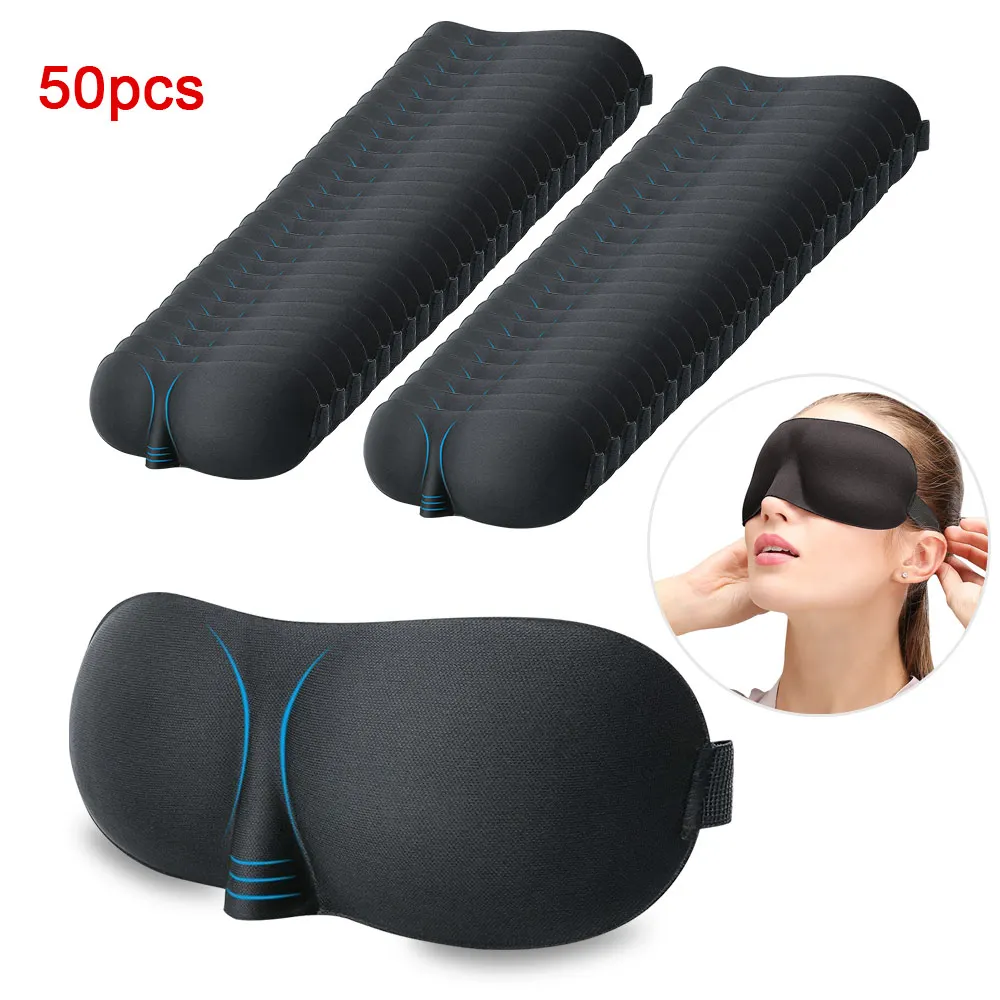 3D-Eyepatch-Sleep-Mask-Sleeping-Eye-Mask-Eye-Shade-Cover-Block-Out ...