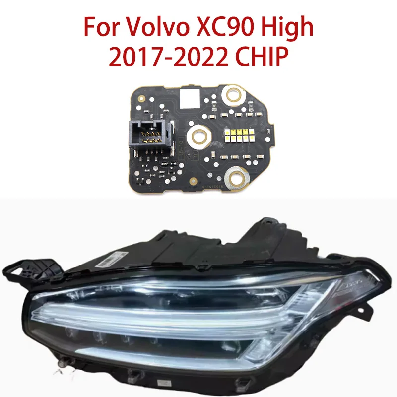White Light For Volvo XC90 US 2017-2022 Angel Eyes Ballast chip Daytime ...