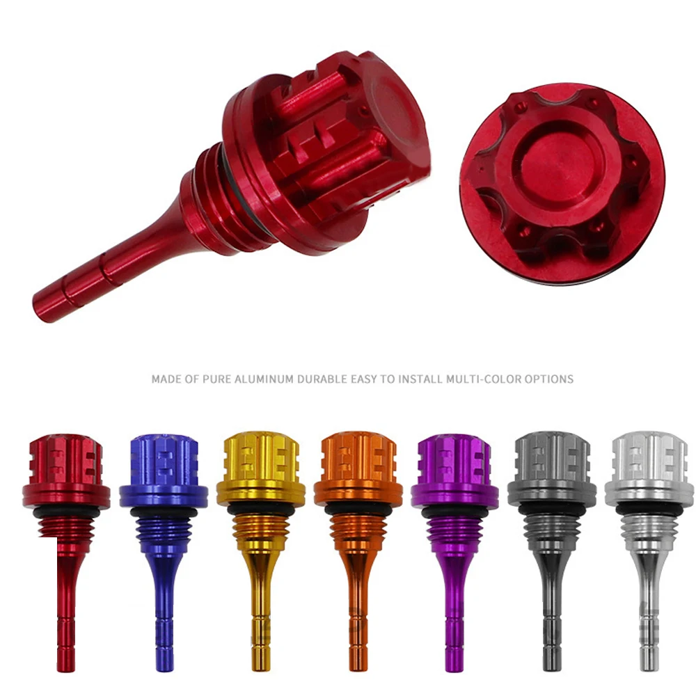 Motorcycle-Engine-Oil-Dipstick-Filler-Cap-Plug-CNC-Aluminum-Alloy ...
