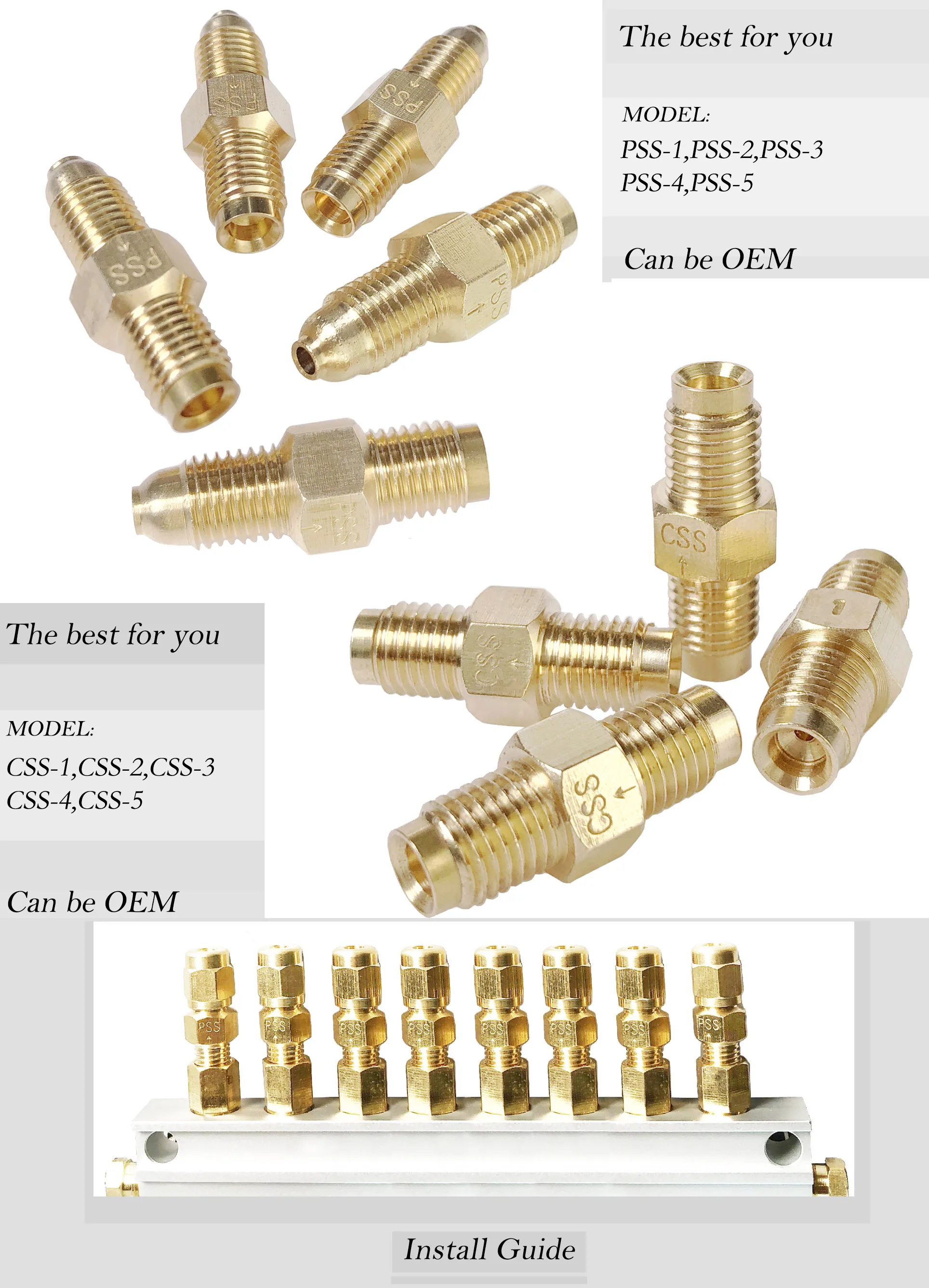 Brass-Lubrication-Resistance-Distributor-Oil-Flow-Proportion-Metering ...
