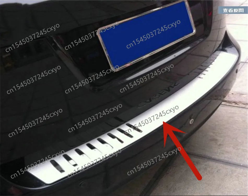 Rear Bumper Protector Sill Trunk Tread Plate Cover Trim For Kia Carens ...