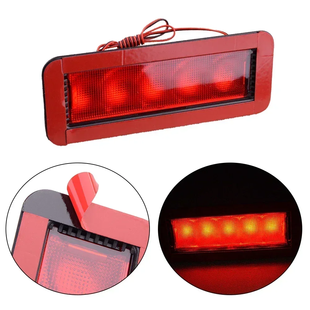 Universal Car Brake Lights 5LED High Mount Level Third 3RD Brake Stop ...