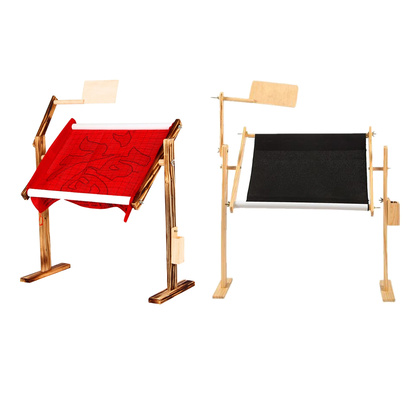 Needlework-Table-Lap-Hands-Free-Stand-with-Adjustable-Frame-Made-of ...