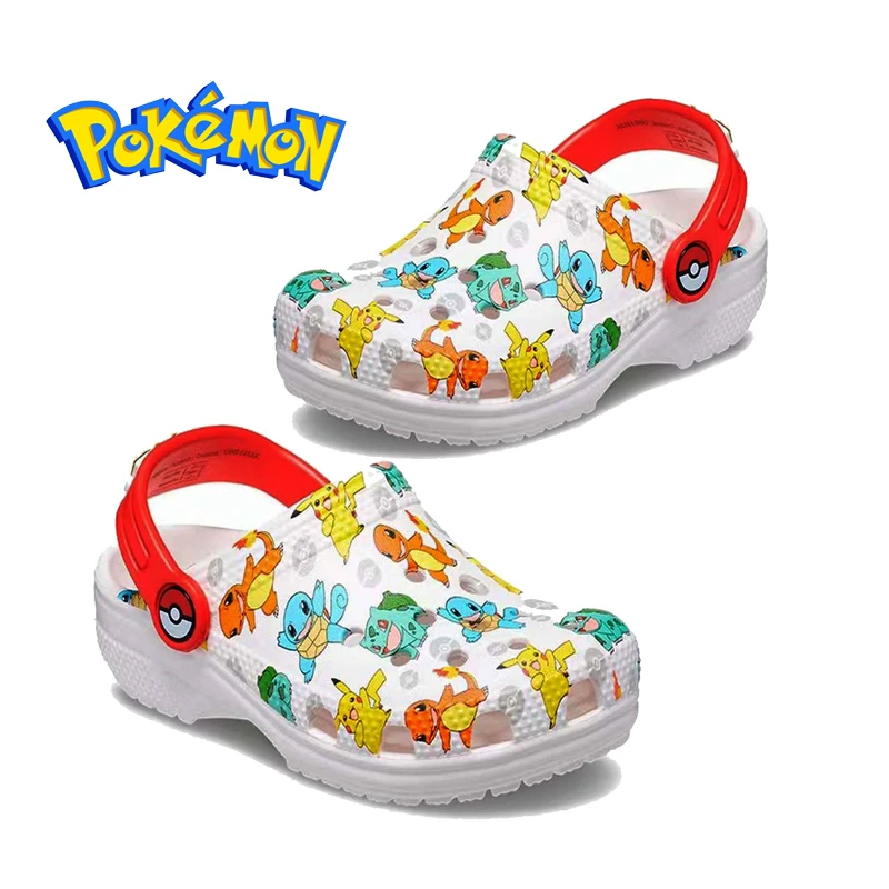 Pokemon Hole Sandals Squirtle Pikachu Jigglypuff Charmander Slippers ...