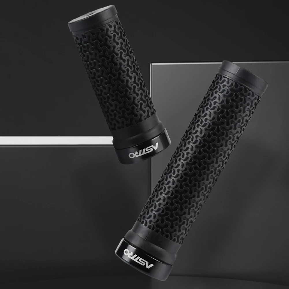 1-Pair-Bicycle-Handlebar-Grip-90-130mm-MTB-Folding-Bike-Rubber-Long ...