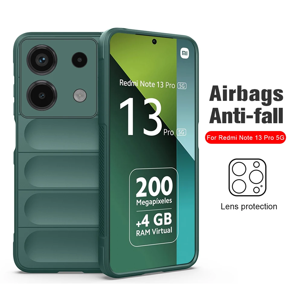 Anti-Fall-Phone-Case-For-Xiaomi-Redmi-Note-13-Pro-5G-Lens-Protection ...
