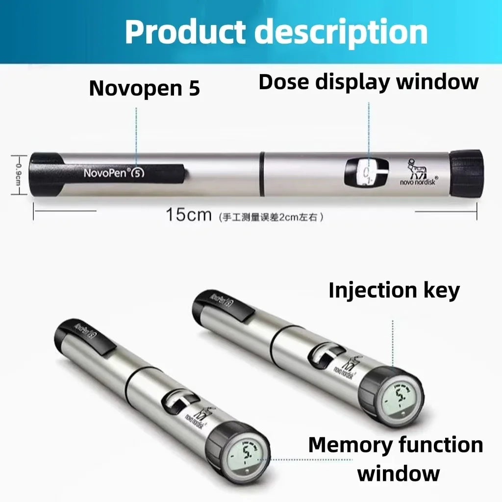 Novo-Nordisk-Insulin-Pen-Blood-Sugar-Memory-Injection-Pen-Novo-Pen-5 ...