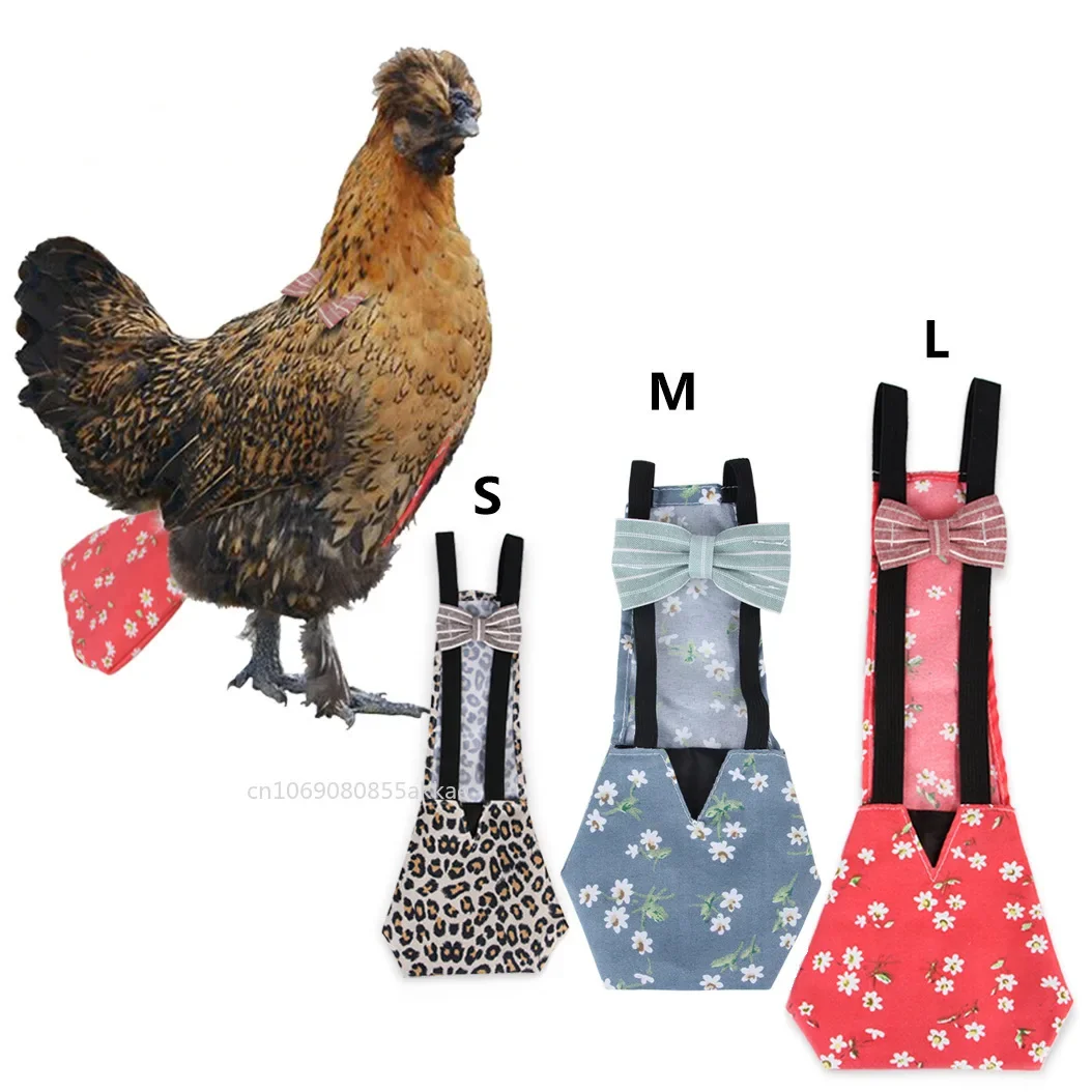 Chicken Diaper Waterproof Pet Clothes for Duck Reusable Breathable ...