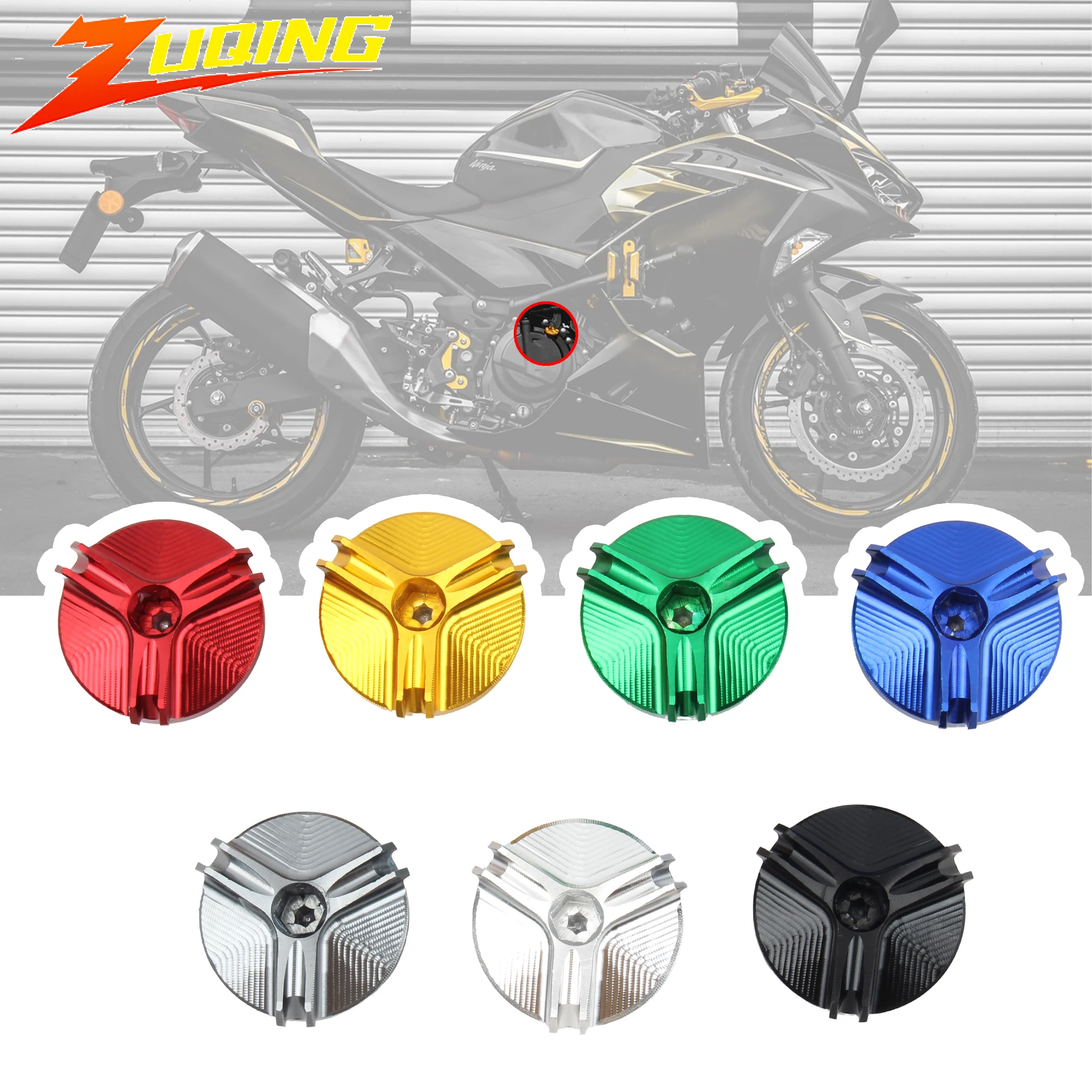 Motorcycle M20*1.5 Engine Oil Cap Bolts Fuel Filler Cap For Kawasaki ...