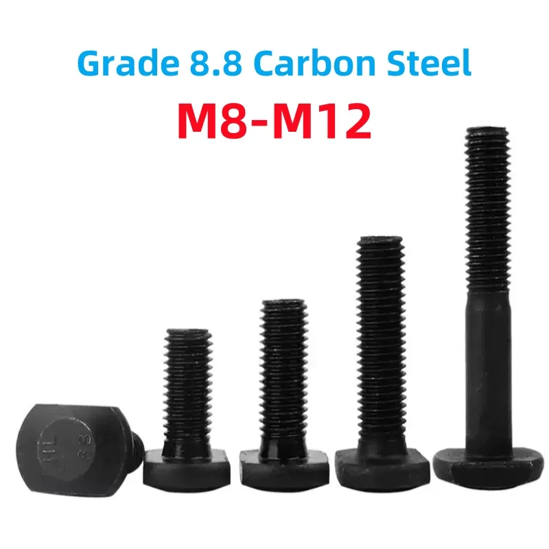 M8 M10 M12 Grade 8.8 Carbon Steel T-Screws T-Slot Chute Rail Track T ...