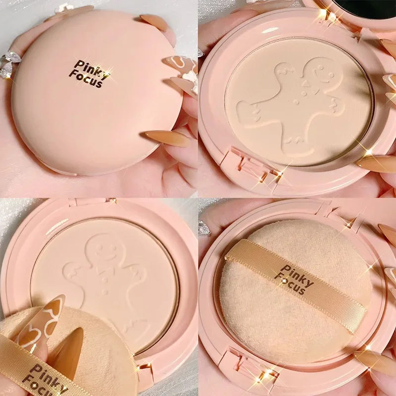 Kawaii-Christmas-Ginger-Bread-Face-Powder-Korean-Translucent-Powder ...
