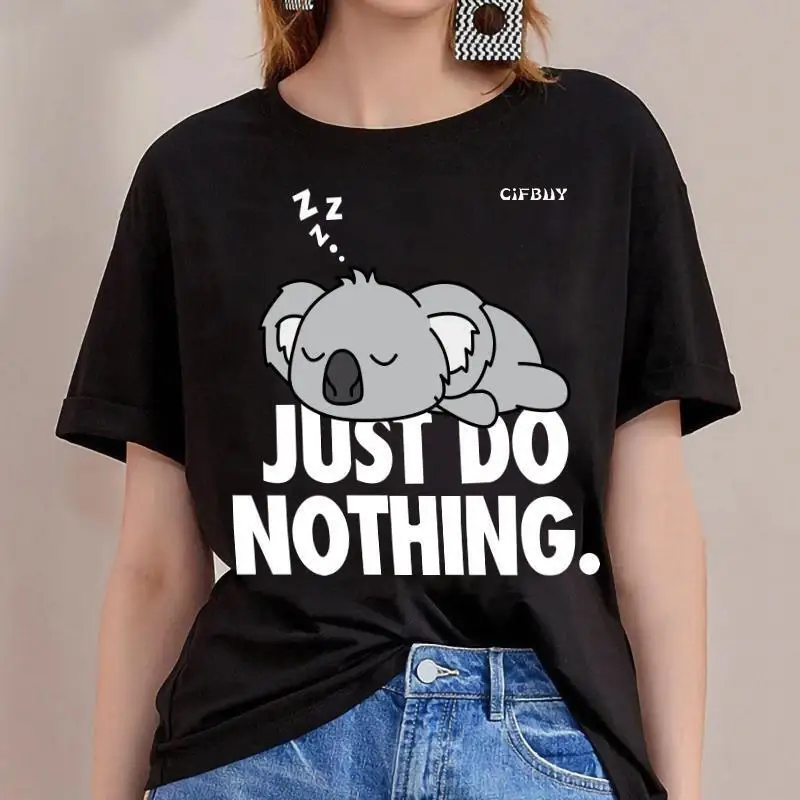 Funny-Printed-T-shirts-Women-Summer-Casual-Short-Sleeved-T-shirts-Round ...