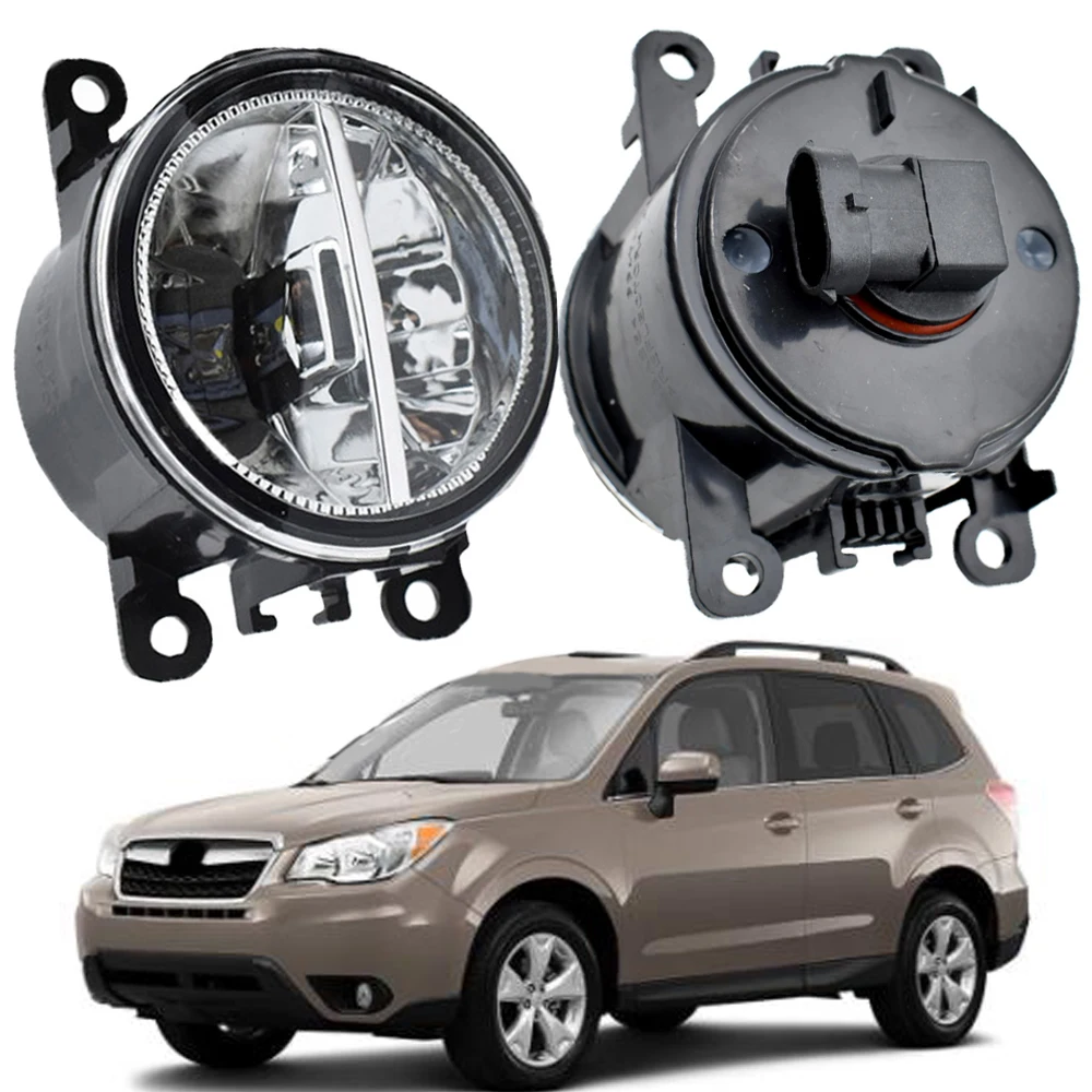 Car-LED-Fog-Light-For-Subaru-Forester-2013-2014-2015-2016-2017-2018 ...