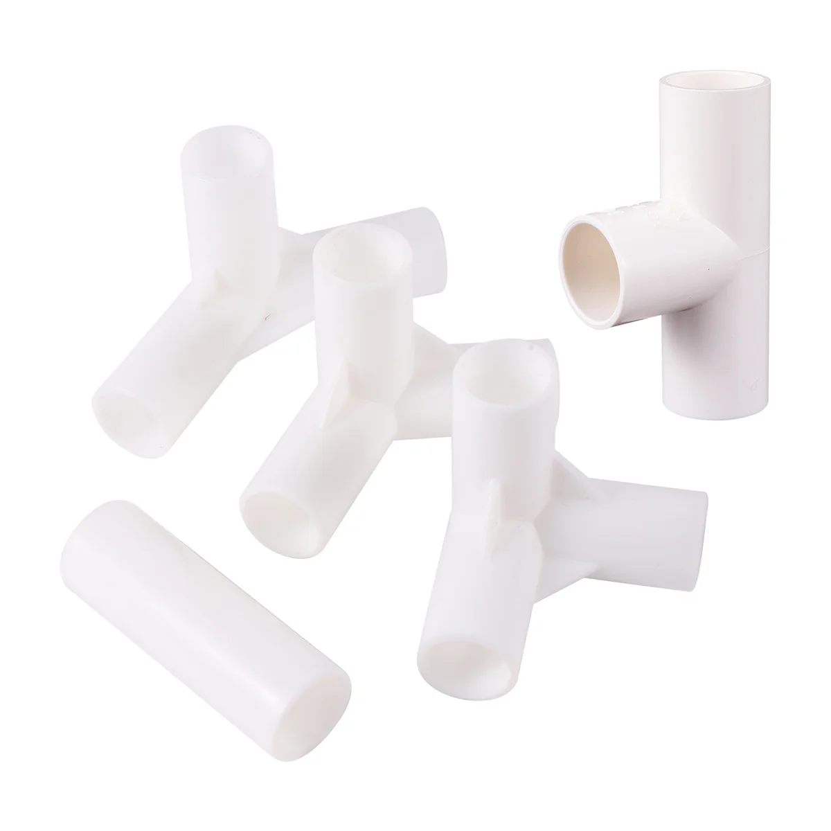 Garden-Water-PVC-Connector-16mm-Plastic-Straight-3-Way-Joint-90-120-135 ...