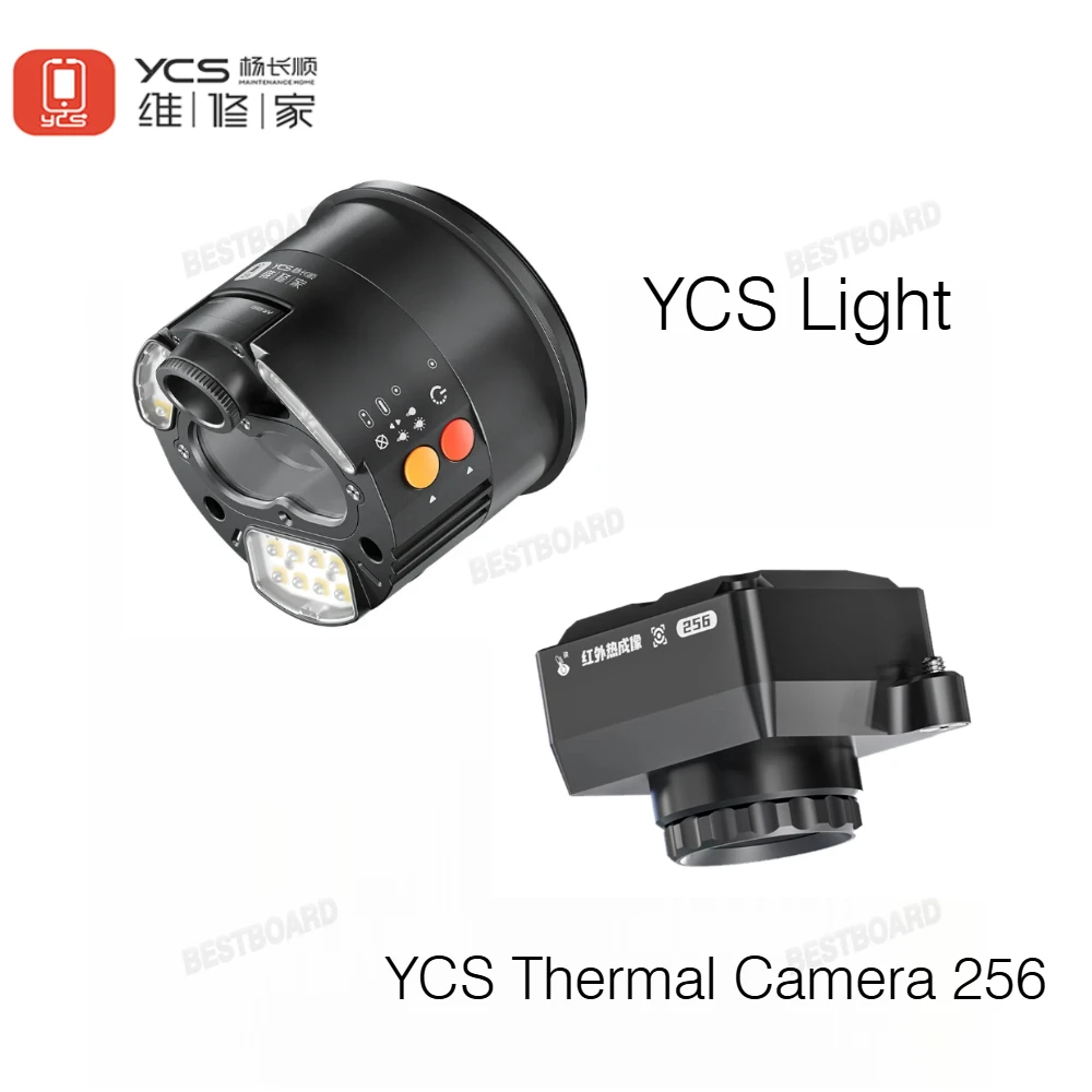YCS Thermal Imaging Camera 256 Microscope Polarized LED Positioning ...