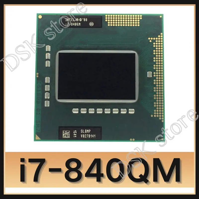 Intel Core i7-840QM i7 840QM SLBMP 1.8 GHz Quad Core CPU Processor 8W ...