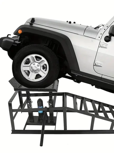 2 Pack Hydraulic Car Truck Ramps 10000lbs 5T 11000lbs,Low Auto Profile ...