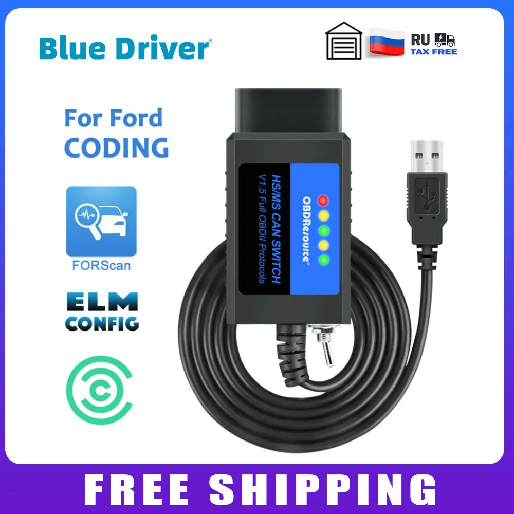 BlueDriver-adaptador-ELM327-USB-V1-5-FORScan-para-Ford-Coding-ELMconfig ...