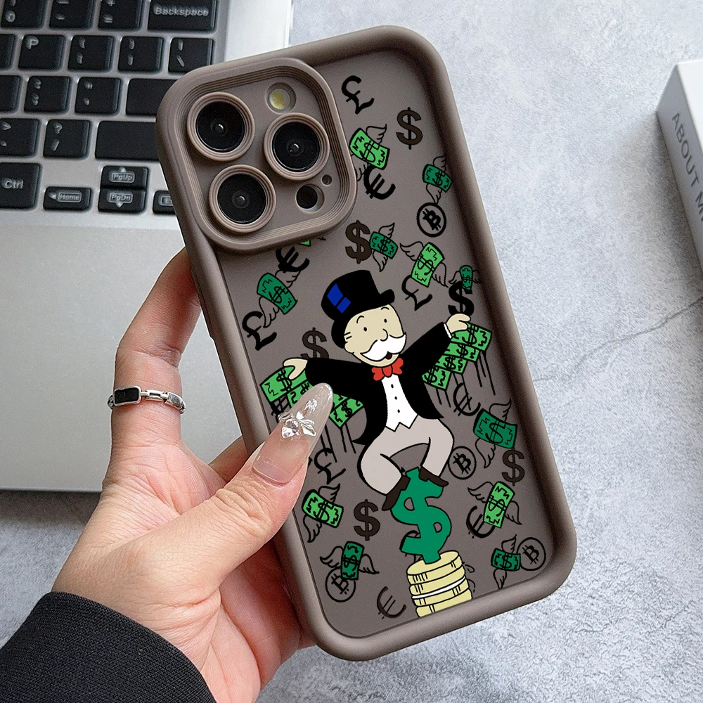 Monopoly Theme Soft TPU Phone Case - Durable Back Cover for Redmi Turbo ...