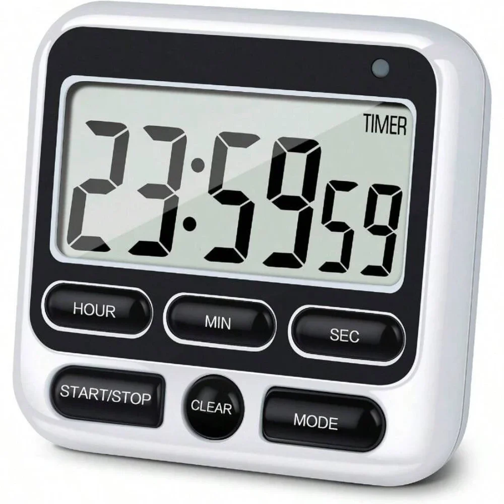 24-Hour-LCD-Display-Digital-Kitchen-Timer-with-Mute-Loud-Alarm-Switch ...