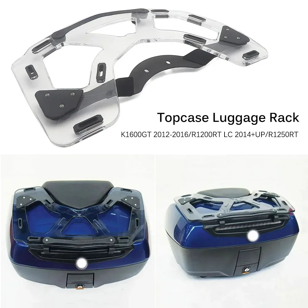 New-Motorcycle-Luggage-Rack-Transparent-On-Topcase-FOR-BMW-K1600GT-2012 ...