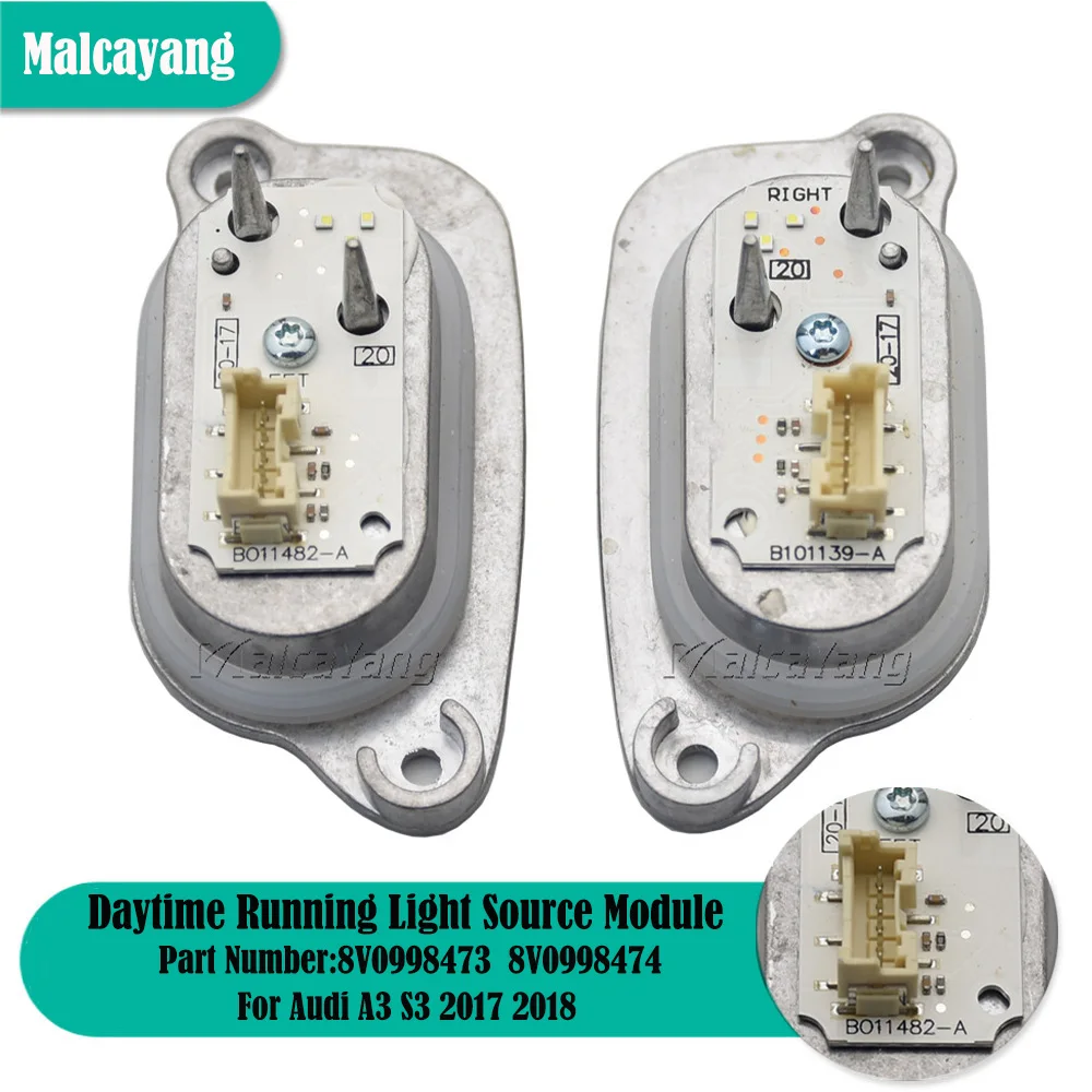 Hight-Quality-Left-Right-Xenon-Headlight-DRL-Daytime-Running-Light-LED ...