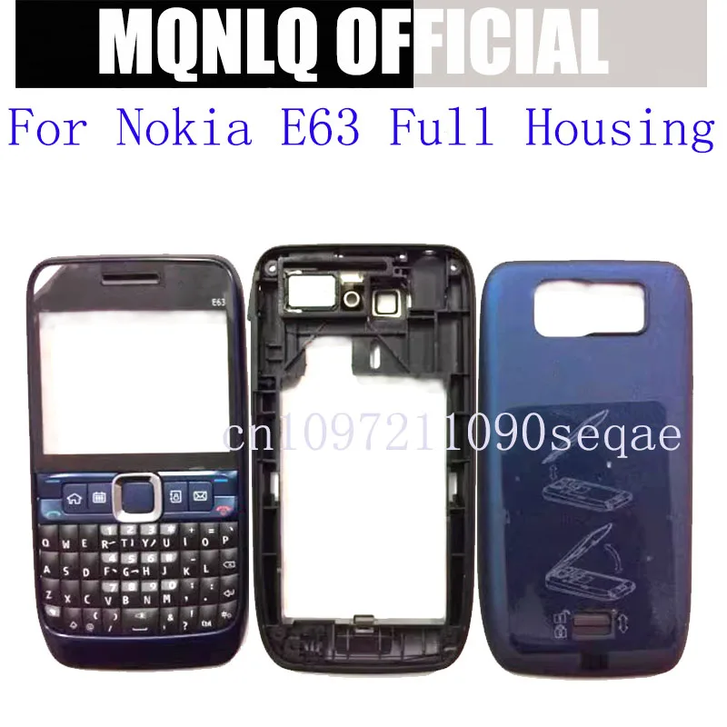 New Plastic Complete Mobile Phone Housing For Nokia E63 Full Housing ...