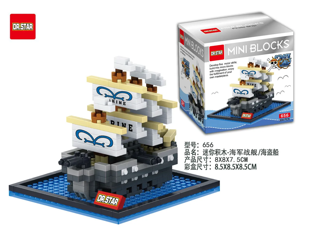 Bloques de construcción de microdiamantes Miniso Luffy Chopper ...