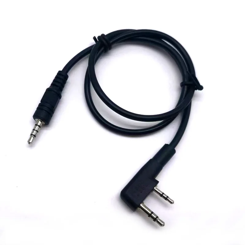 2Pin-K-Type-Headset-Connector-Plug-to-3-5mm-Speaker-Interface-Audio ...